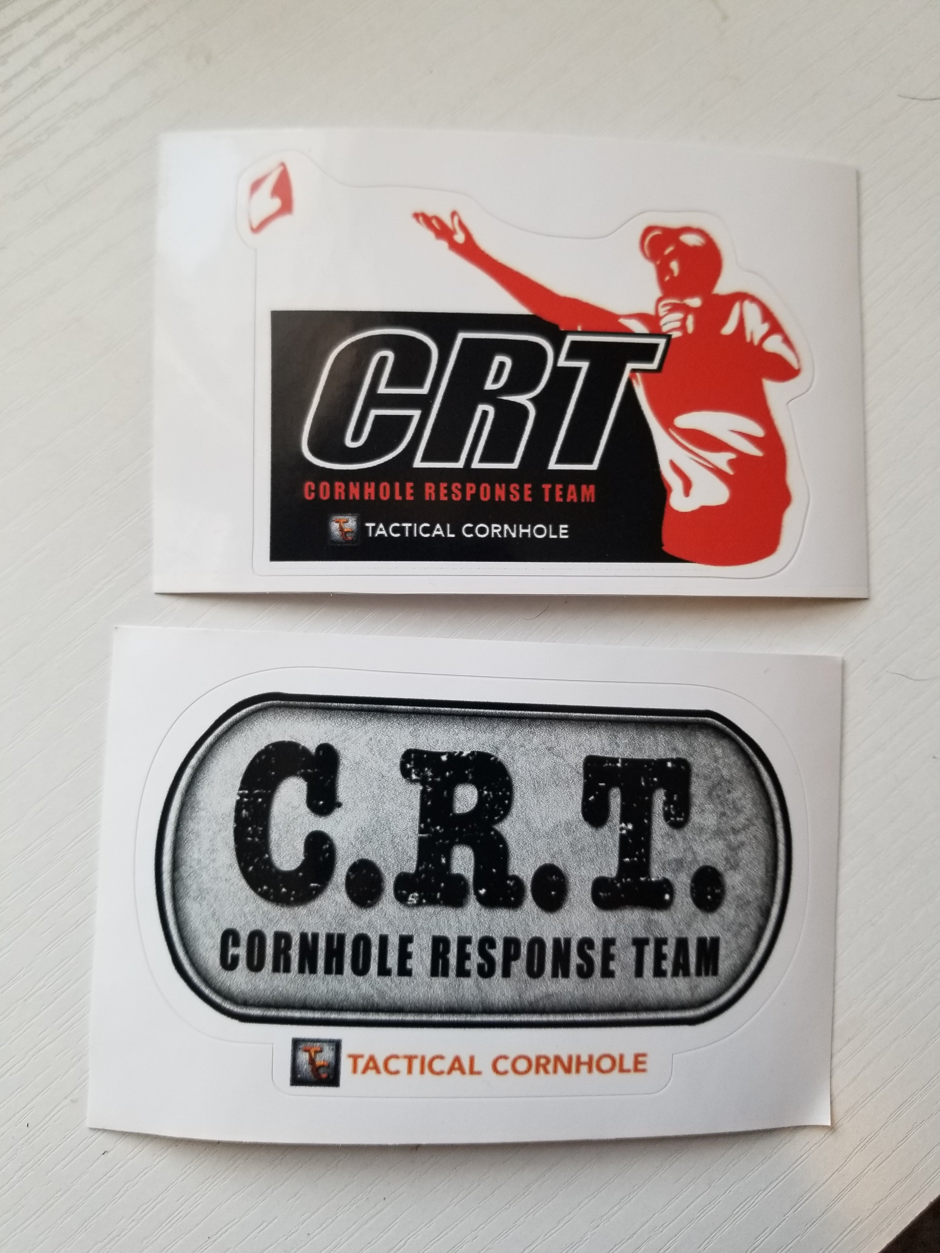 Cornhole Response Team Sticker – Tactical Cornhole